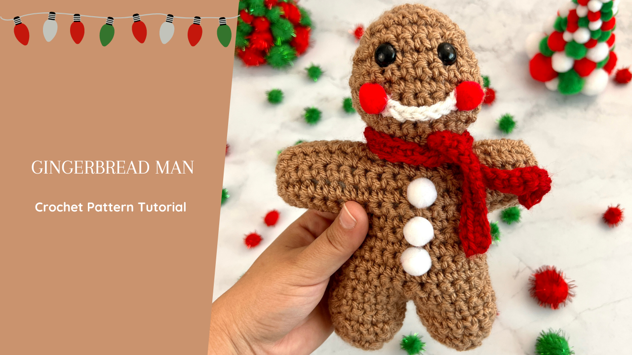 Gingerbread Man – Free Crochet Pattern - OkieGirlBling'n'Things