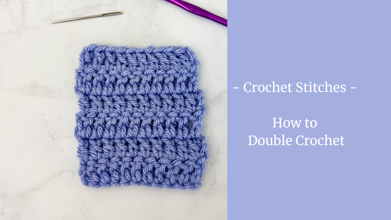 How to Double Crochet - Crochet Stitch Tutorial - OkieGirlBling'n'Things